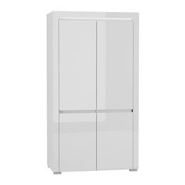 SCHRANK 2 T&uuml;ren Kasla Wei&szlig;