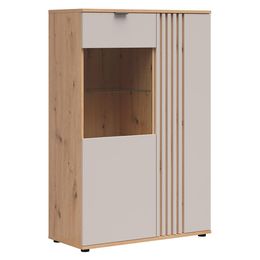 GESCHIRRSCHRANK Ezra Kaschmir und Holz