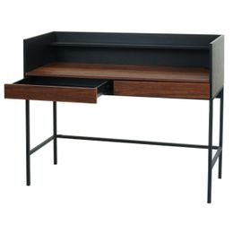 MCW SCHREIBTISCH Schwarz, Braun