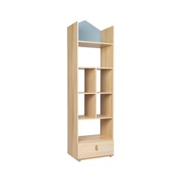 Arthur Berndt STANDREGAL Roofy Soft-Close 7 F&auml;cher Salbei Nagano Oak