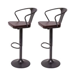 MCW BARHOCKER H10B Schwarz, Braun 2er-Set