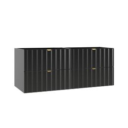 WASCHTISCHUNTERSCHRANK 120cm Lexa Schwarz