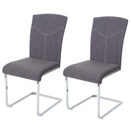 MCW ESSZIMMERSTUHL Grau 2er-Set