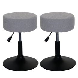 MCW HOCKER Hellgrau 2er-Set