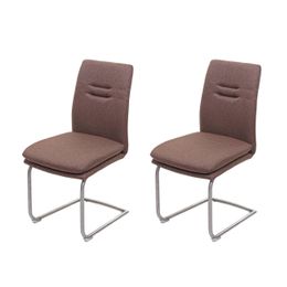 MCW ESSZIMMERSTUHL Braun 2er-Set
