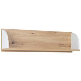 Arthur Berndt WANDREGAL Marlon 90/25/20 cm Oak / Kreidewei&szlig;