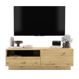 TV-SCHRANK Enjoy Eiche Artisan matt Loft Schublade 120 cm