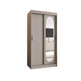 SCHIEBET&Uuml;RENSCHRANK mit Spiegel ROYAL 200/100/62 2-t&uuml;rig
