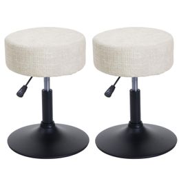 MCW HOCKER Cremewei&szlig; 2er-Set