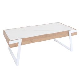 MCW COUCHTISCH rechteck Wei&szlig;