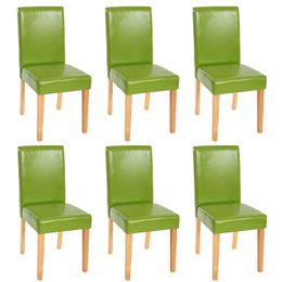 MCW ESSZIMMERSTUHL Gr&uuml;n 6er-Set