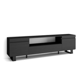 LOWBOARD, Schwarz, 200/35/57cm