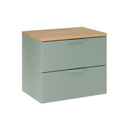 WASCHTISCHUNTERSCHRANK 60.6cm Oria Gr&uuml;n