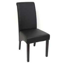 MCW ESSZIMMERSTUHL Schwarz, Dunkelbraun 6er-Set