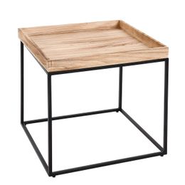 MCW BEISTELLTISCH quadratisch Braun