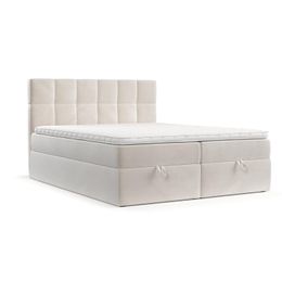 BOXBETT Savio 180/200 cm Creme im Paros Stoff