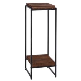 MCW BLUMENTISCH quadratisch Dunkelbraun