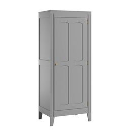 SCHRANK 1 T&uuml;r Grau