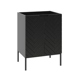 WASCHTISCHUNTERSCHRANK 60cm Daria Schwarz