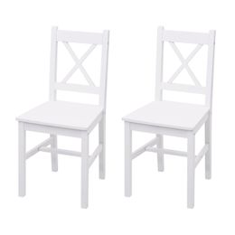 MCW ESSZIMMERSTUHL Wei&szlig; 2er-Set