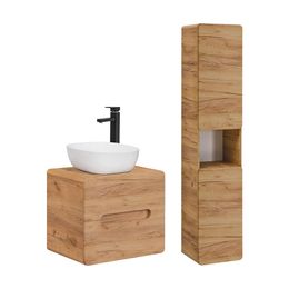 BADM&Ouml;BEL 60cm Arun 2er-Set Holz