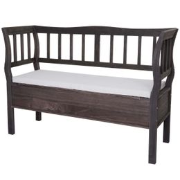 MCW SITZBANK STAUFACH SHABBY-LOOK Grau, Braun