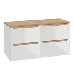 WASCHTISCHUNTERSCHRANK 120cm Livia Wei&szlig;
