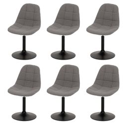 MCW ESSZIMMERSTUHL Hellgrau 6er-Set