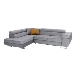 ECKSOFA Wilson 4 Sitzpl&auml;tze Grau