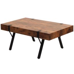 MCW COUCHTISCH eckig Wildeiche Dekor
