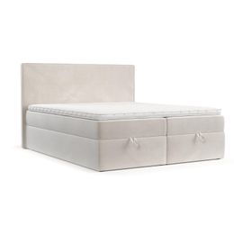BOXBETT Velma 140/200 cm Creme im Paros Stoff