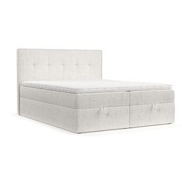 BOXBETT Tivra 160/200 cm Creme im Neve Stoff