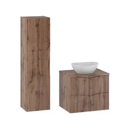BADM&Ouml;BEL 60.6cm Tao 2er-Set Holz