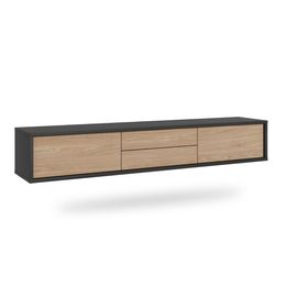 TV-M&Ouml;BEL Idra Holz und Grau