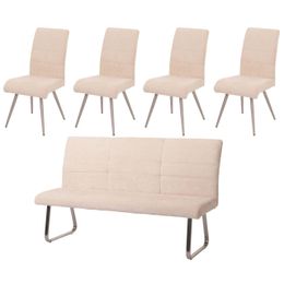 MCW ESSZIMMER-SET Beige 5er-Set