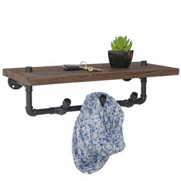 MCW WANDGARDEROBE Braun, Schwarz