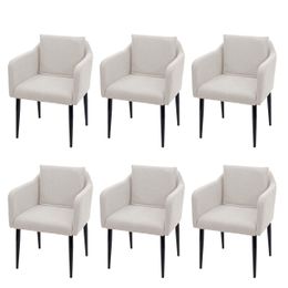 MCW ESSZIMMERSTUHL Beige 6er-Set