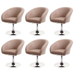 MCW ESSZIMMERSTUHL taupe 6er-Set
