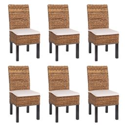 MCW ESSZIMMERSTUHL Dunkelbraun 6er-Set