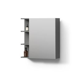 SPIEGELSCHRANK Fucino Anthrazit 62 x 64 cm