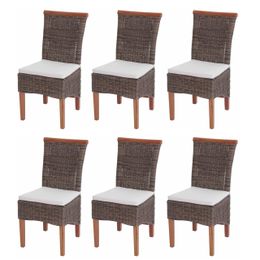 MCW ESSZIMMERSTUHL Braun 6er-Set