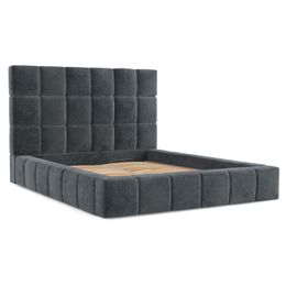 POLSTERBETT Skiathos mit Stauraum 200/200 cm Anthrazit im Terra NW Stoff