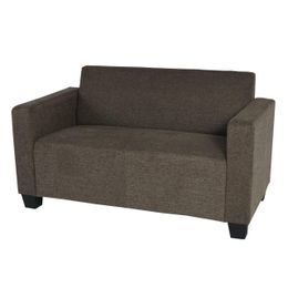 MCW 2-SITZER SOFA COUCH LOUNGESOFA Braun