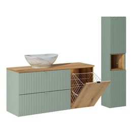BADM&Ouml;BEL 120.4cm Jade 2er-Set Gr&uuml;n