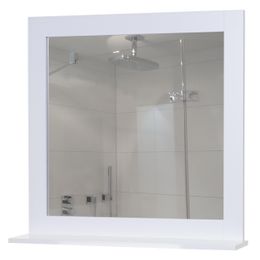 MCW WANDSPIEGEL Wei&szlig;