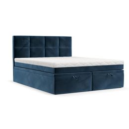 BOXBETT Tessa 200/200 cm Dunkelblau im Kronos Stoff