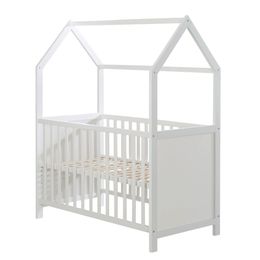 Roba HAUSBETT 60 x 120 cm wei&szlig;
