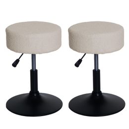 MCW HOCKER Cremewei&szlig; 2er-Set