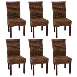 MCW ESSZIMMERSTUHL Braun 6er-Set