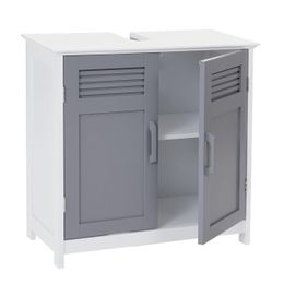 MCW WASCHBECKENUNTERSCHRANK Grau